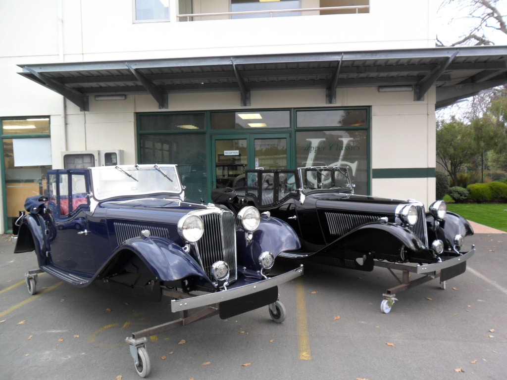 Jaguar SS Car Restoration Examples